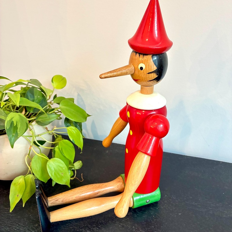 Wooden Jointed Pinocchio - Etsy