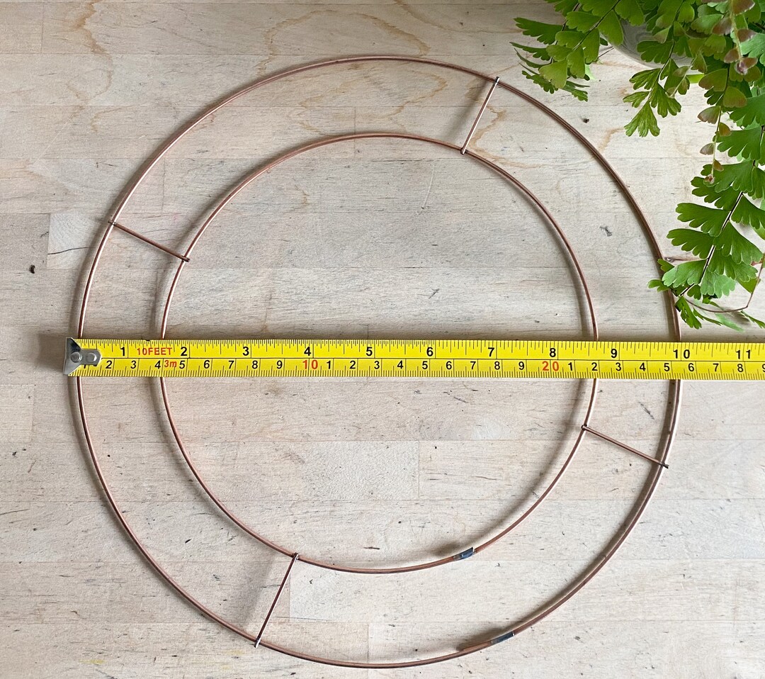 Flat Wire Wreath Ring 10 Inch 12 Inch and 14 Inch Base for Wreath ...