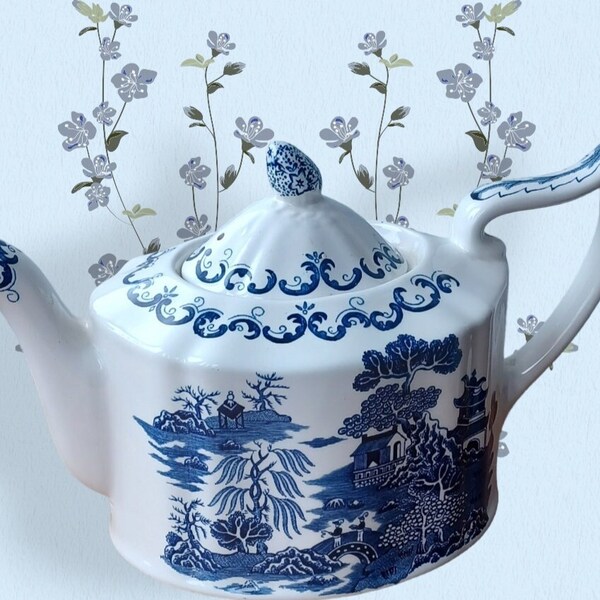 Masons Teapot - Etsy