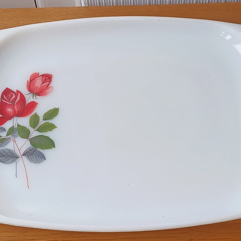 Rose Pyrex - Etsy