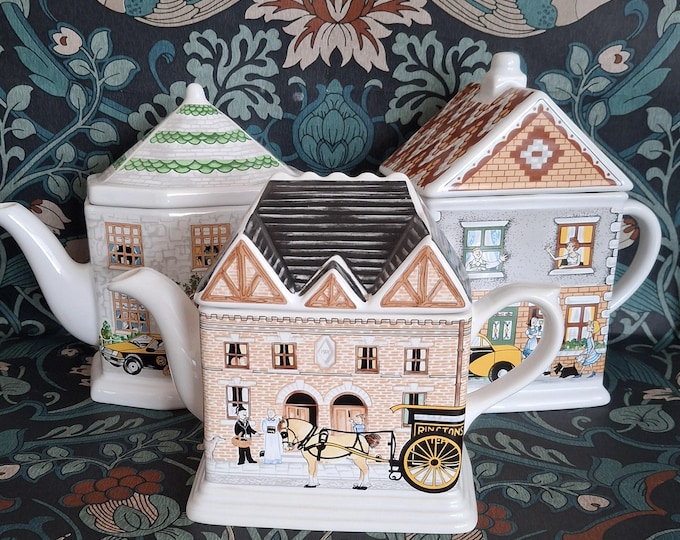 Ringtons Collectable Teapots House Collectors Teapots Wade Ceramics Tea ...