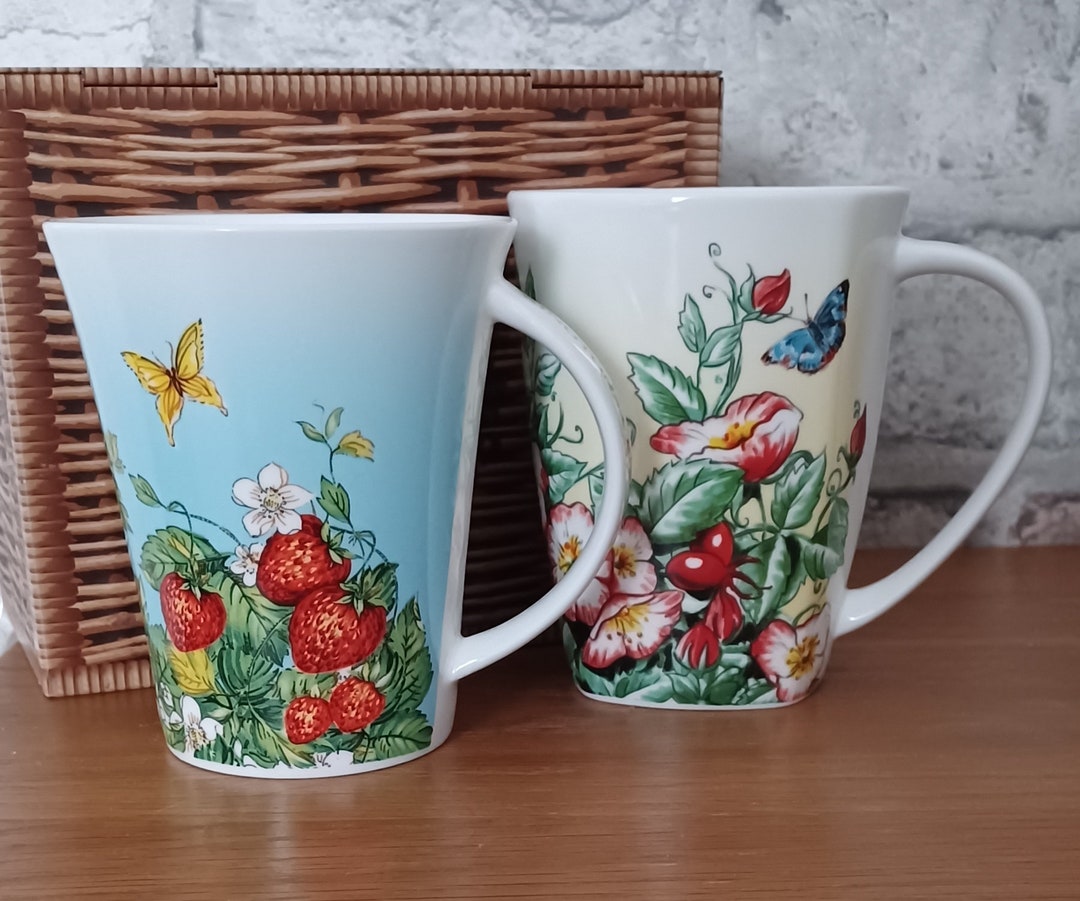 Ringtons Bone China Mugs Centenary Mug or Summer Breeze or - Etsy