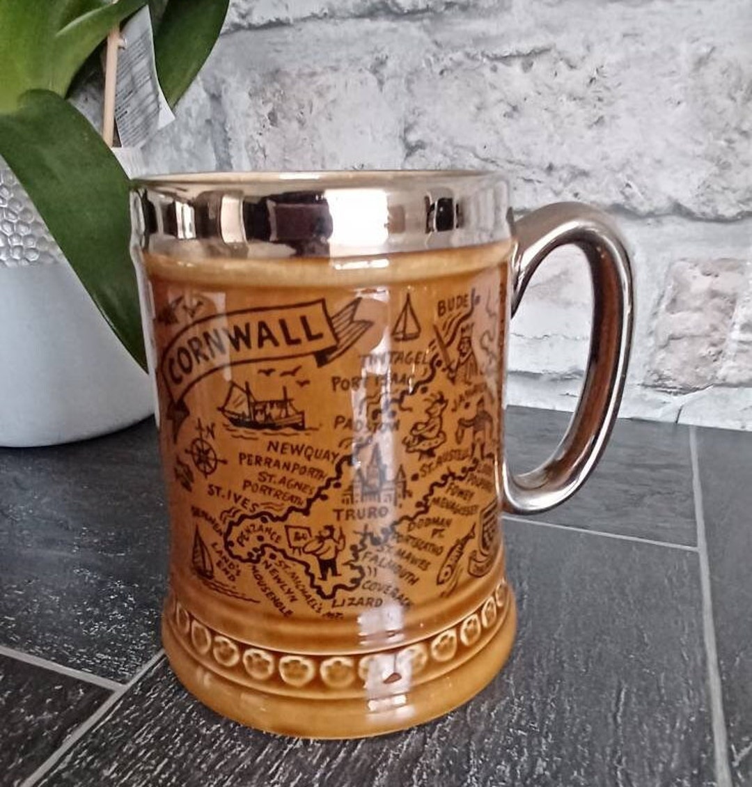 Vintage Ceramic Tankard Lord Nelson Pottery Cornwell Lands End - Etsy