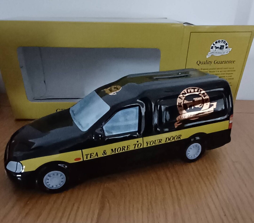 Ringtons Tea Delivery Van Money Box Ceramic Ford Escort 55 - Etsy