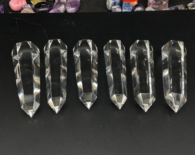 6 Sided Vogel Style, Clear Quartz Crystal, Crystal Point, Metaphysical ...
