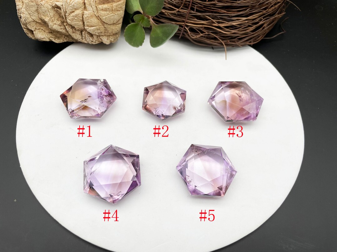 Amethyst Hexagon Crystal,star of David, Handmade Jewelry,gift,healing ...