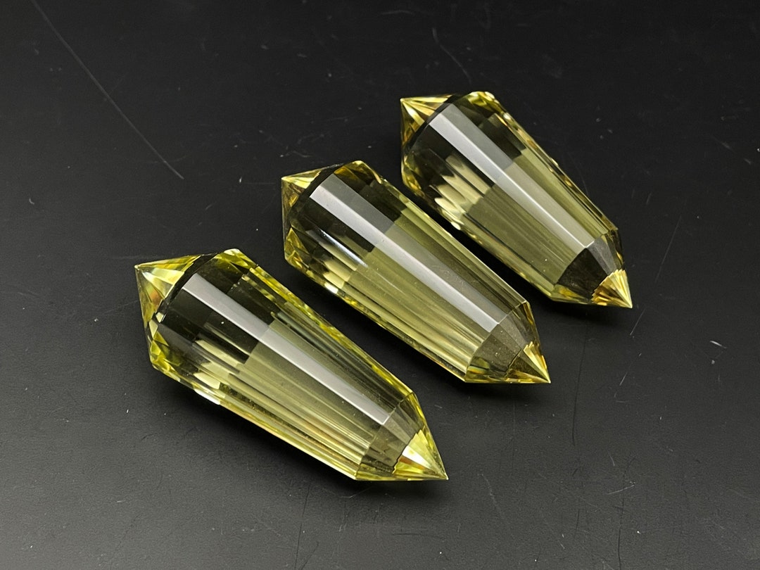 Citrine Quartz, 24 Sided Vogel Style, Crystal Point, Metaphysical ...