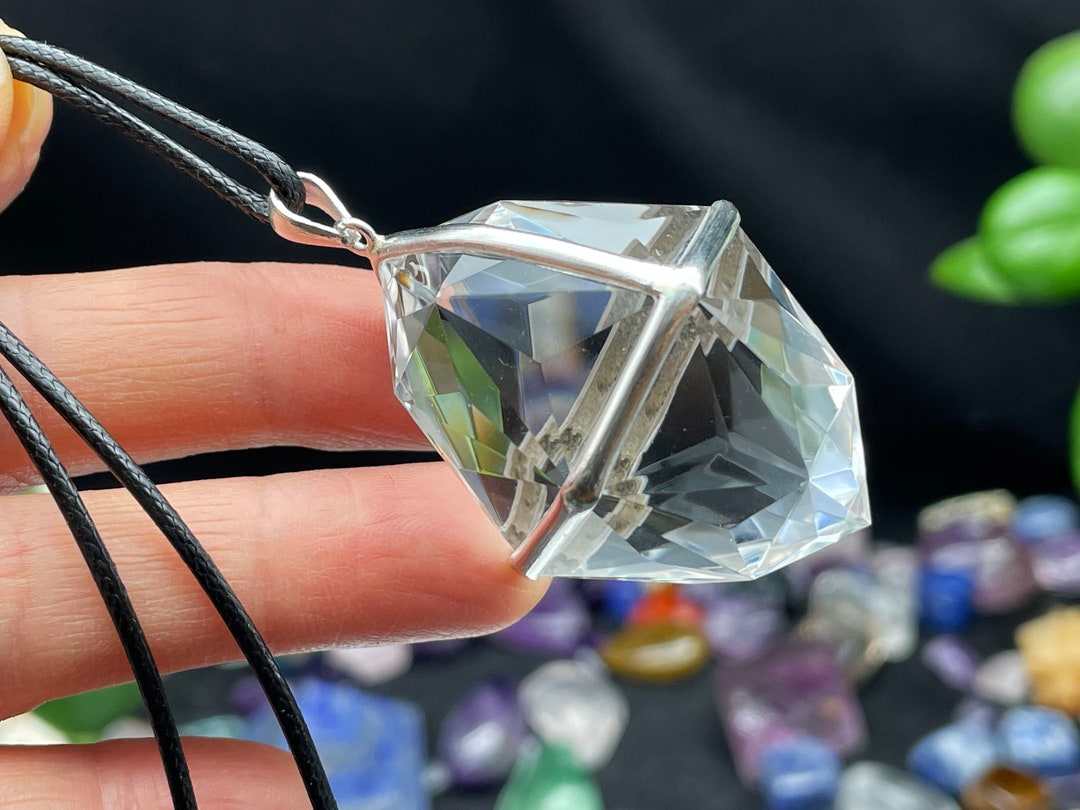 Crystal Pendant108 Sided Disintegrator Pranic Handmade - Etsy