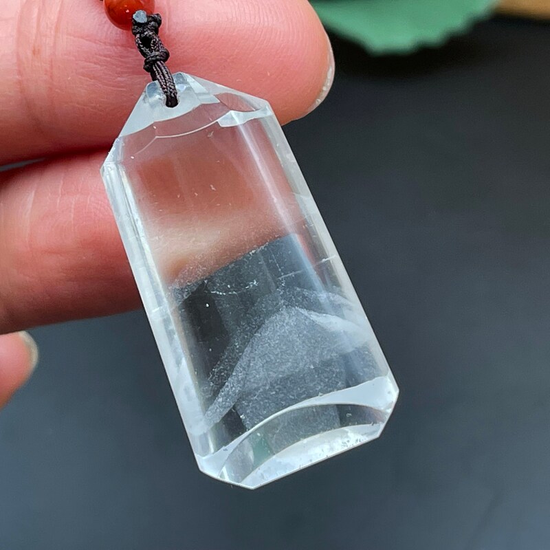 Phantom Quartz Pendant - Etsy