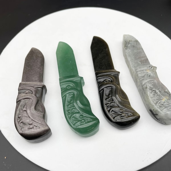 Crystal Dagger - Etsy