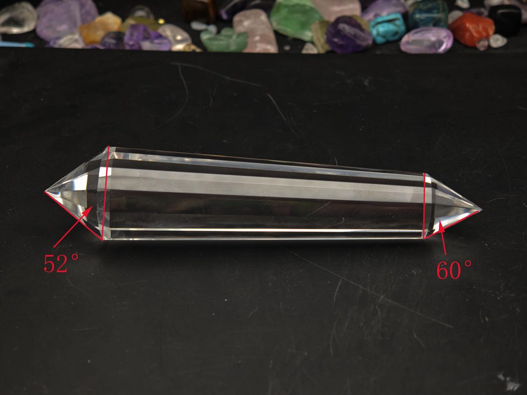 13 Sided Vogel Clear Quartz Crystal Point, Healing Stone - Etsy