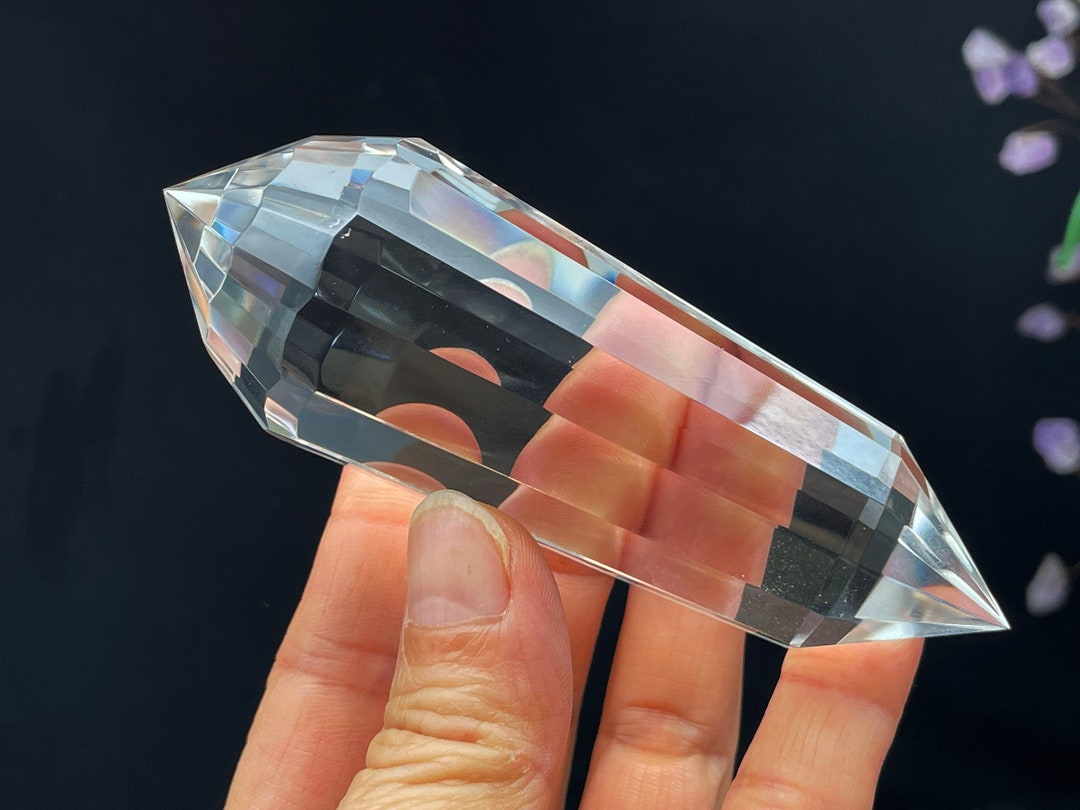 Clear Quartz Crystal, 12-36-12-12 Sided, Vogel Style, Crystal Point ...