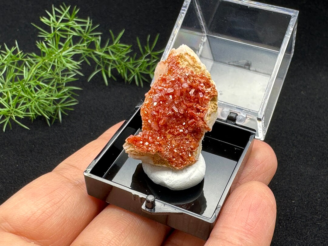 Raw Vanadinite, Real Morocco Vanadinite Stone, Housewarming Gift, Home ...