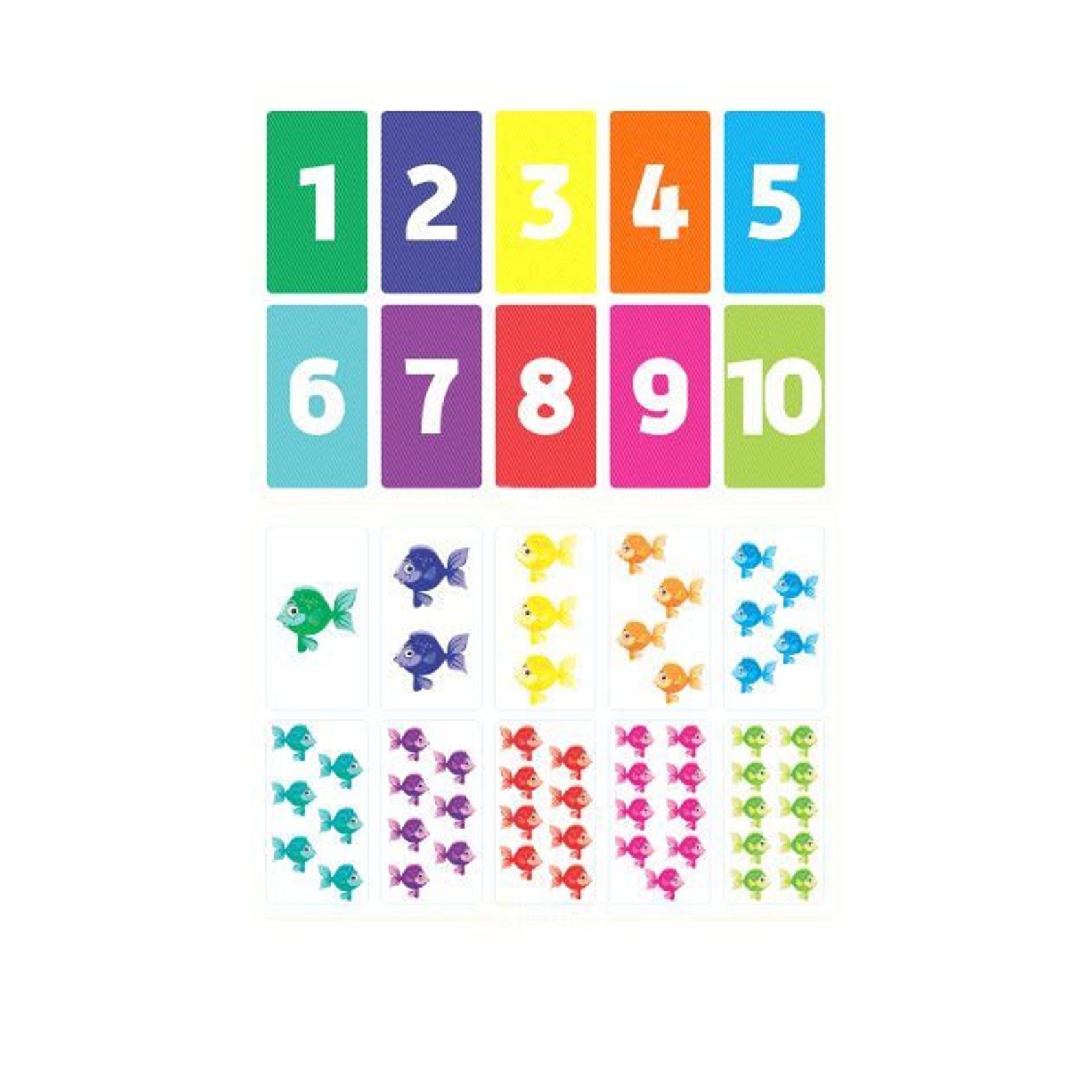 Preschool Printable, Counting Practice Activity, 1 to 10 Counting ...