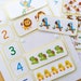 Counting Practice Activity, 1 to 10 Counting Montessori, Learn to Count ...