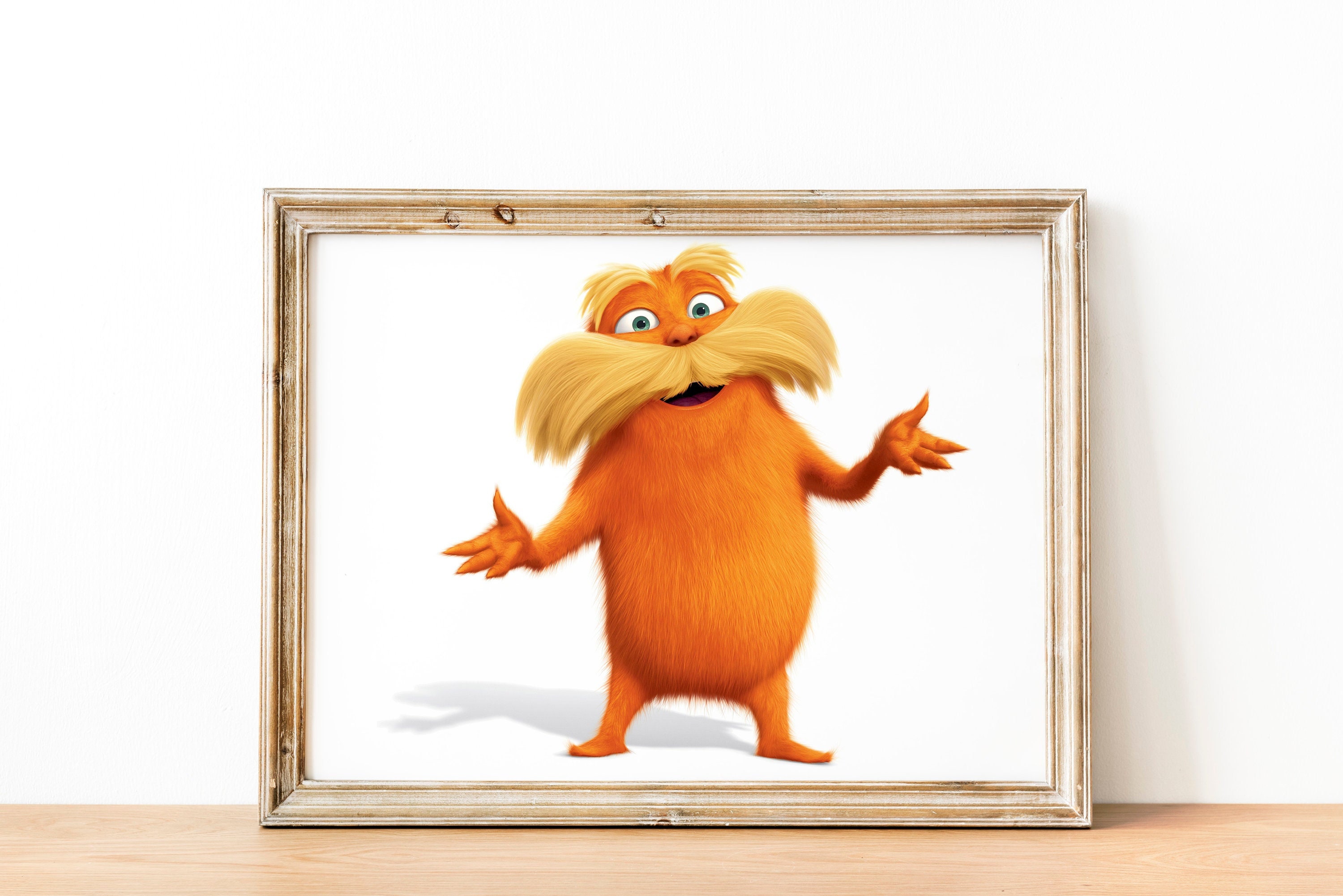 The Lorax Picture Printable Poster Download Print Art | Etsy