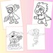 18 Coloring Pages for Boys, Fun Activity Sheets, Printable Kids ...