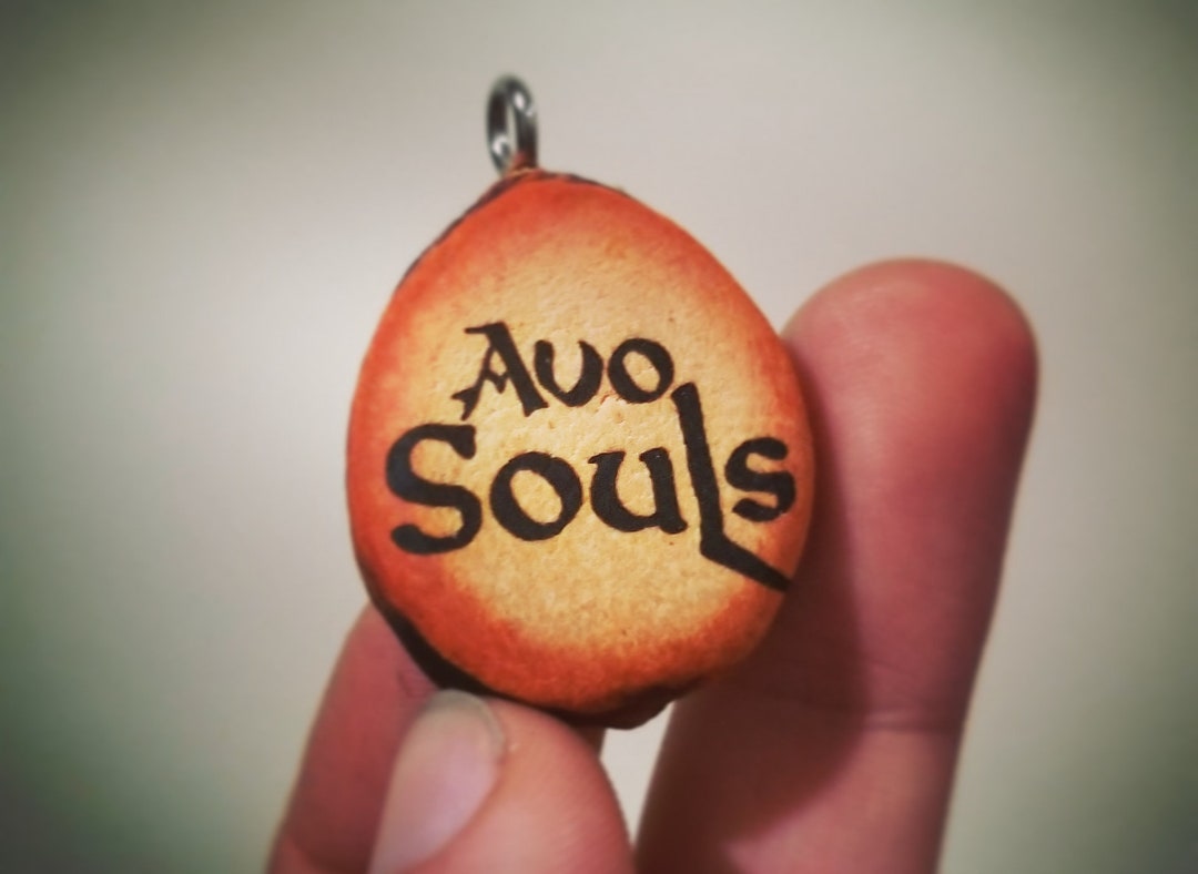 Avocado Pendant Laser Engraved - Etsy