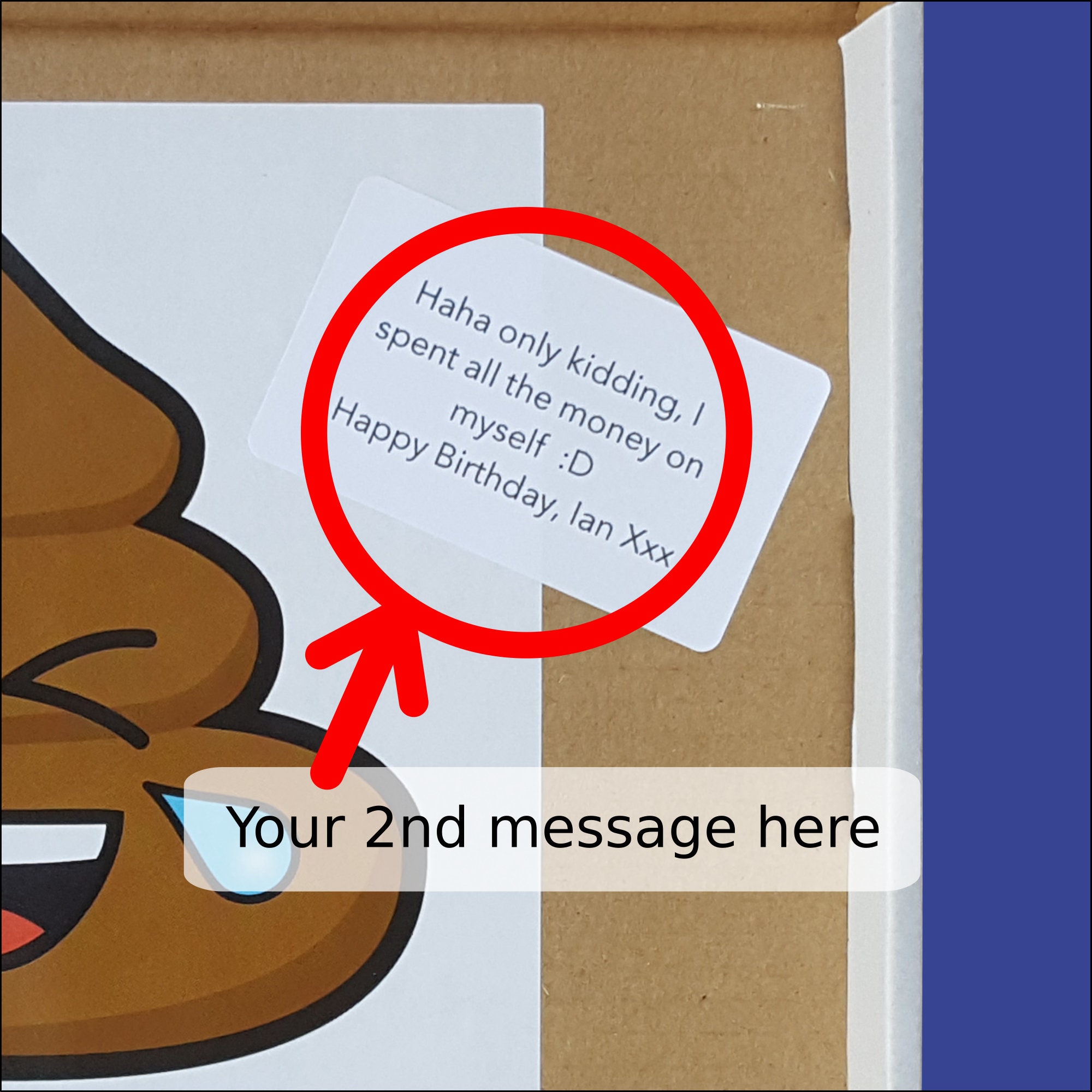 Finger Box - Poop Version - Prank Mail Post Gift Box Gag - Funny ...