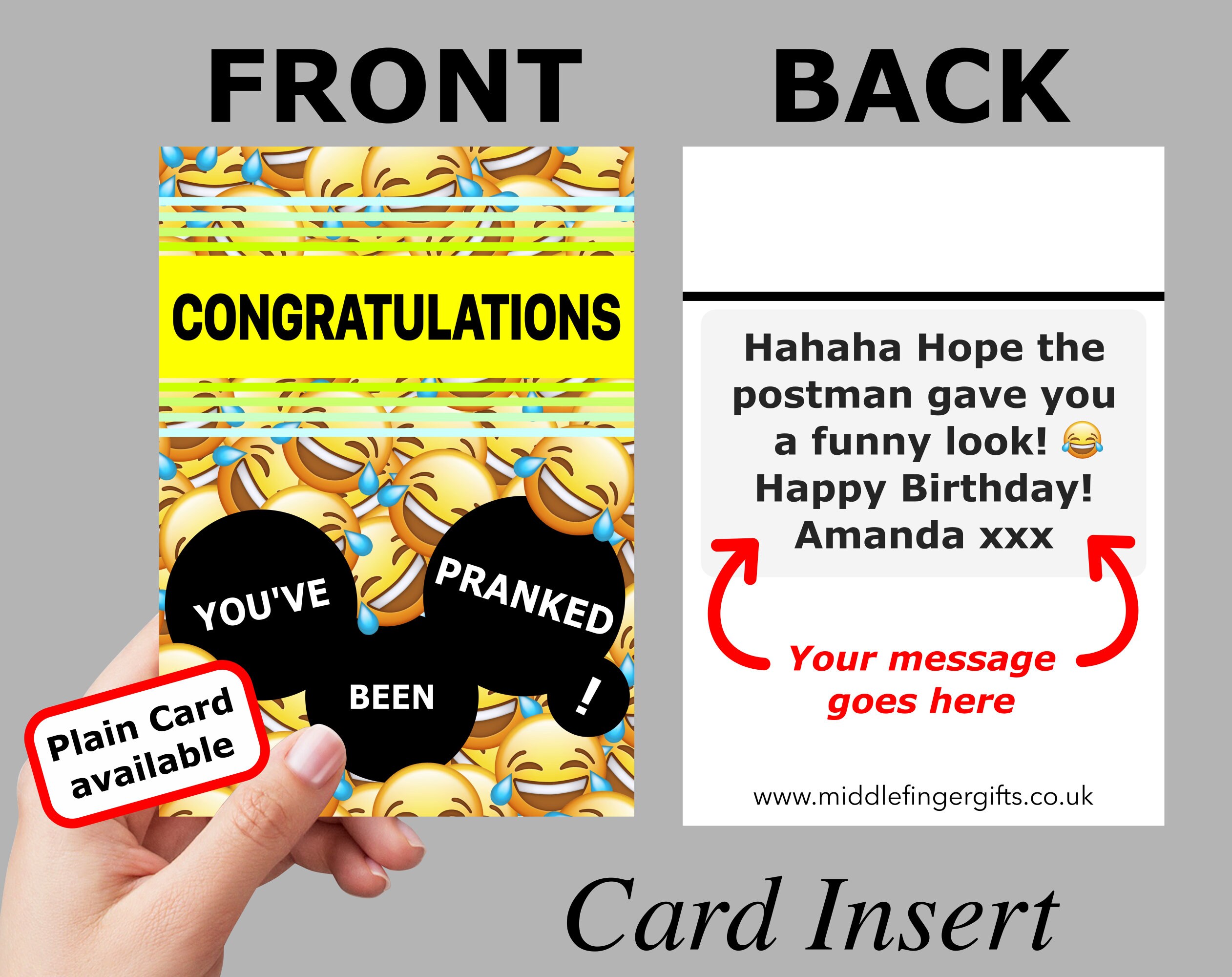 Vajazzling Prank Mail Post Gift Gag Funny Birthday - Etsy UK