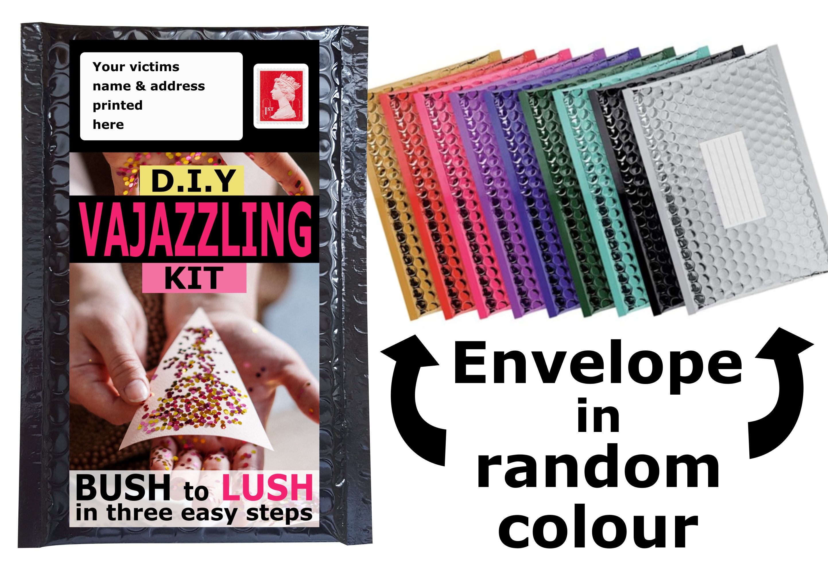 Vajazzling Prank Mail Post Gift Gag Funny Birthday - Etsy UK