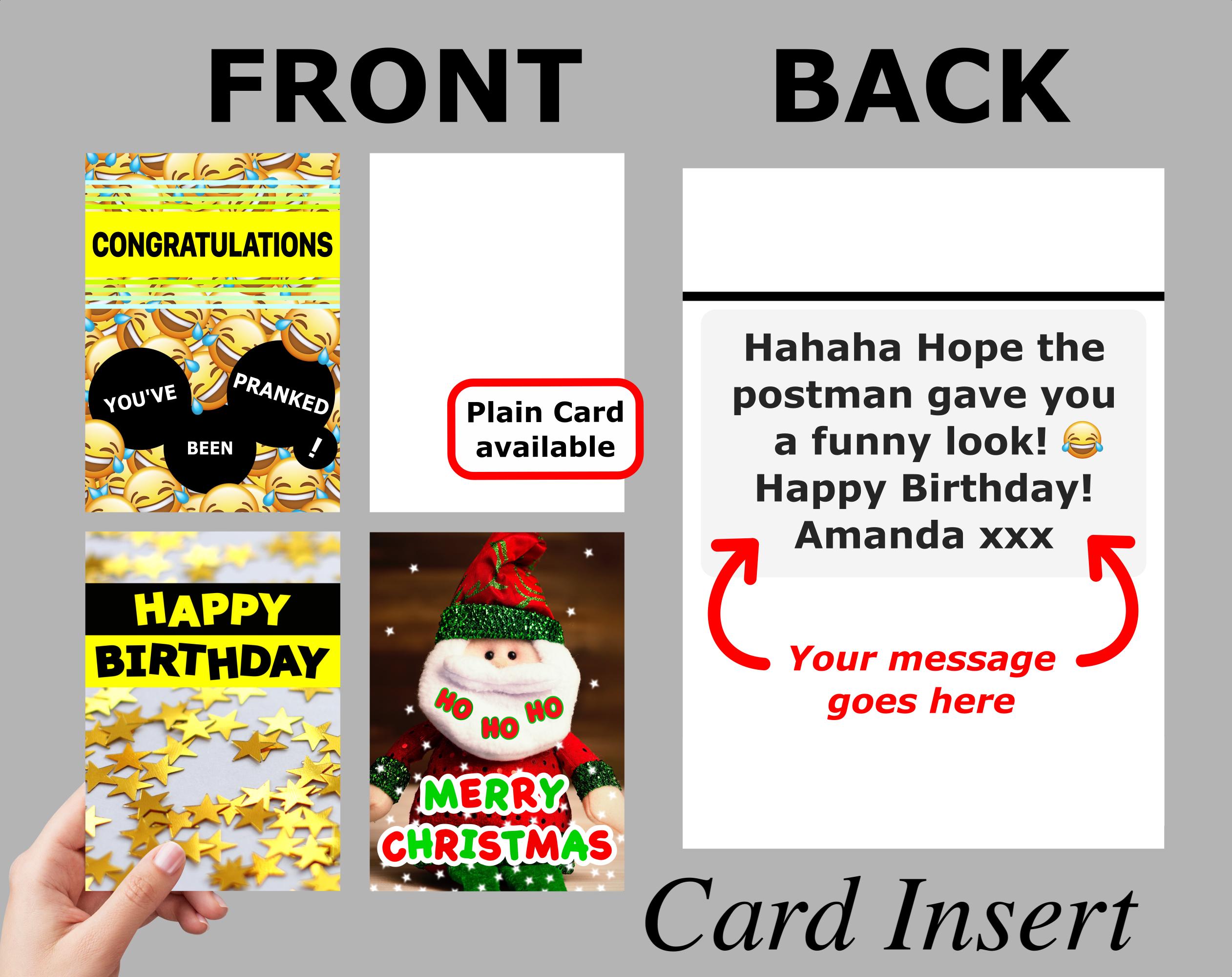 Vajazzling - Prank Mail Post Gift Gag - Funny Birthday, Christmas ...