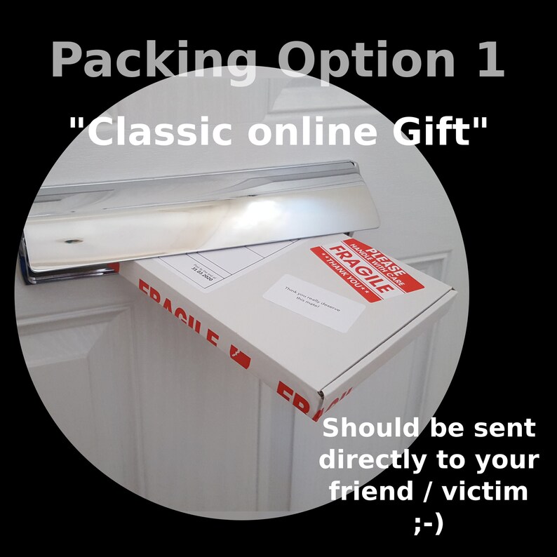 FART BOX Prank Mail Post Gift Box Gag Funny Birthday | Etsy UK