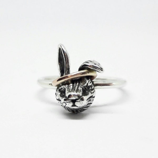 Rabbit Ring - Etsy
