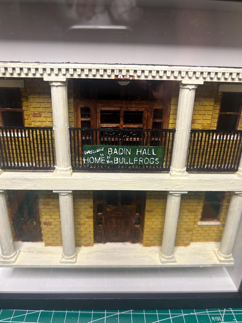 Badin Hall, Notre Dame Dorm Series Miniature Dorm Entrance: Gift for ...