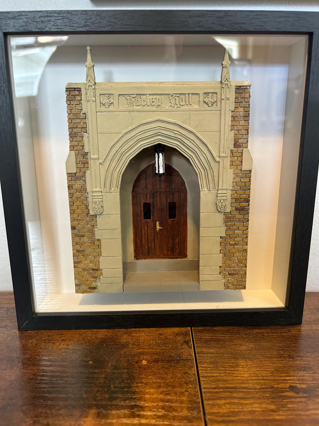 Farley Hall Notre Dame Dorm Series Miniature Dorm Entrances, Gift for ...
