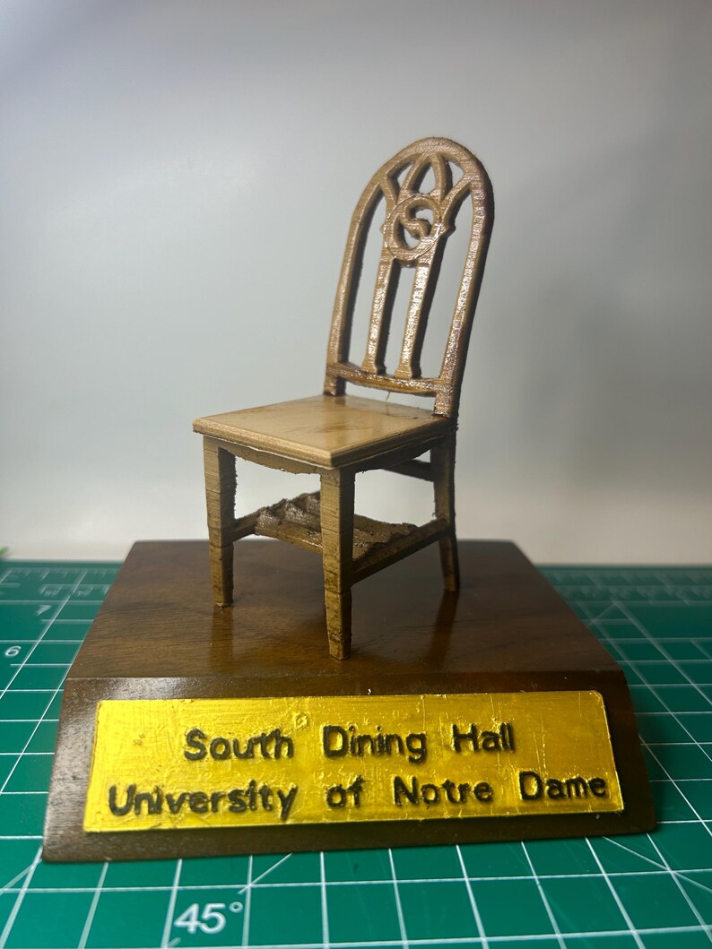 Notre Dame South Dining Hall Chair - Etsy