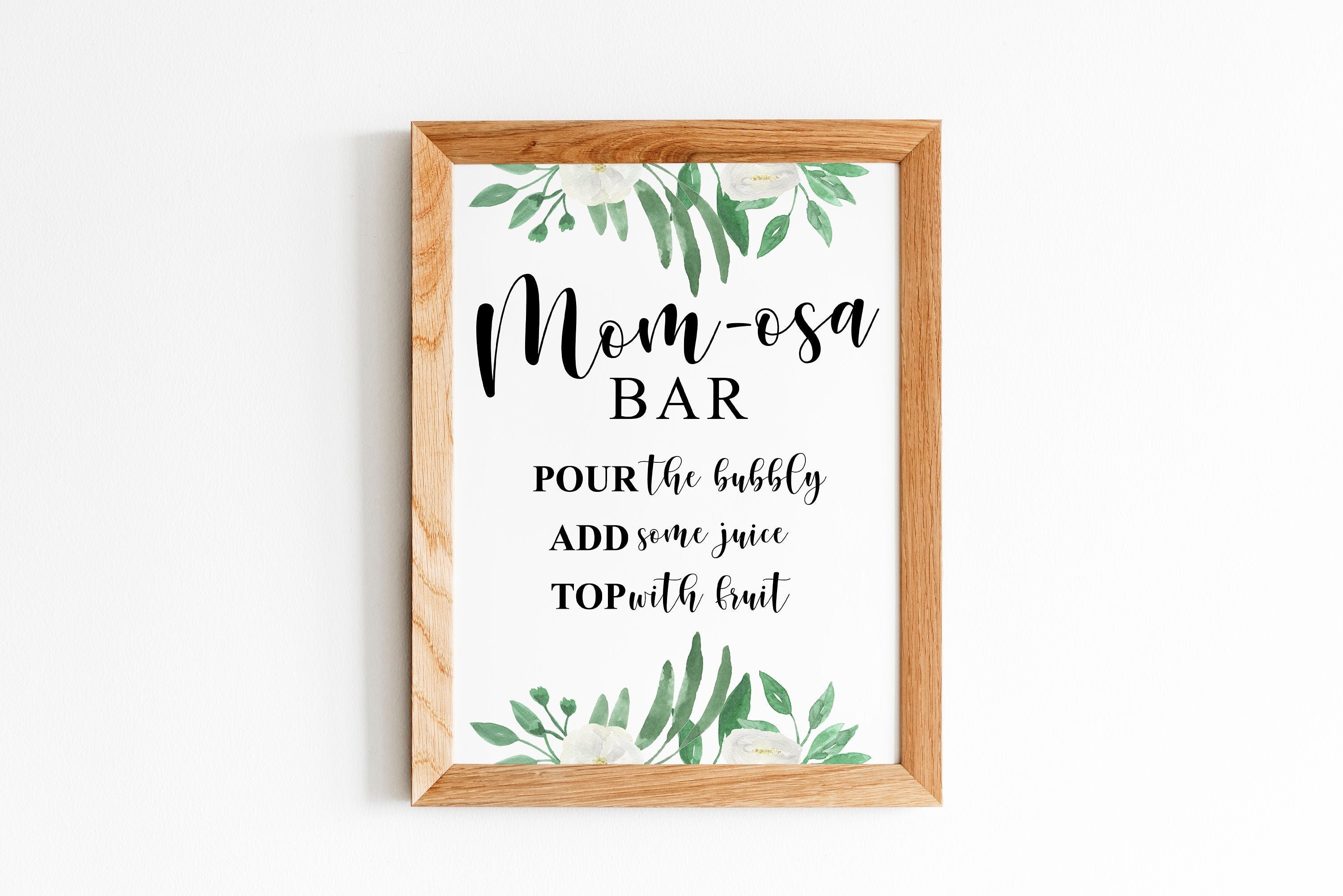 Momosa Bar, Momosa Bar Sign, Mimosa Bar, Mothers Day Print, Mothers Day ...