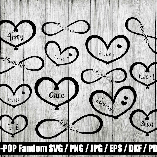 Fandom Svg - Etsy