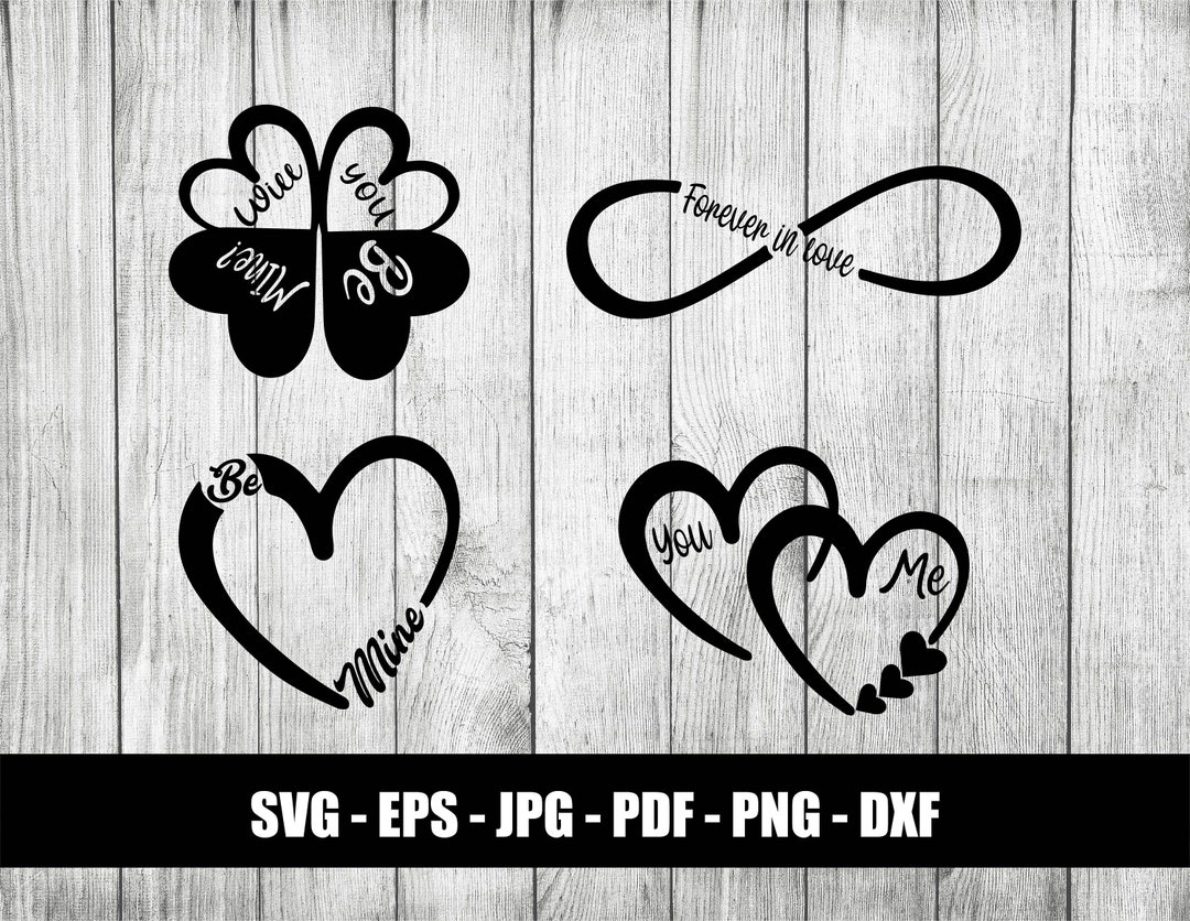 Valentines SVG, Valentine SVG, Love Clip Art, Valentines Silhouettes ...