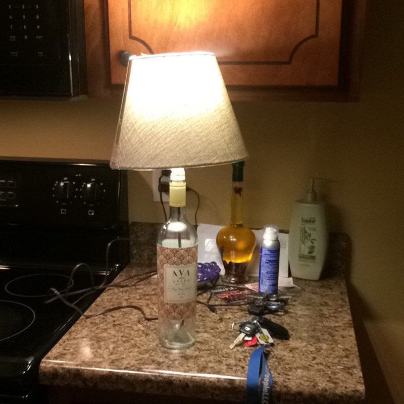 Liquor Bottle Lamp - Etsy