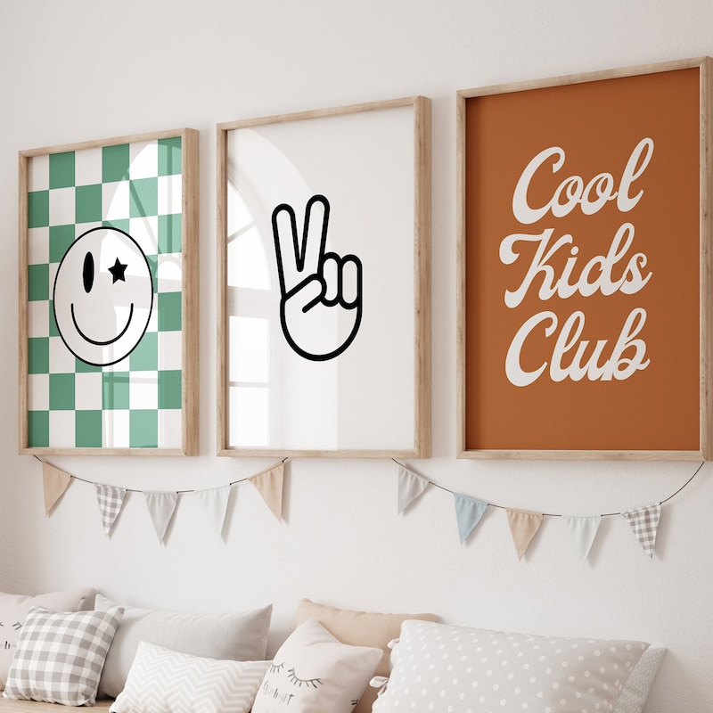Retro Kids Room - Etsy