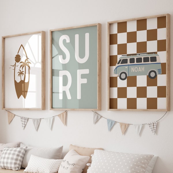 Surfer Nursery Decor - Etsy