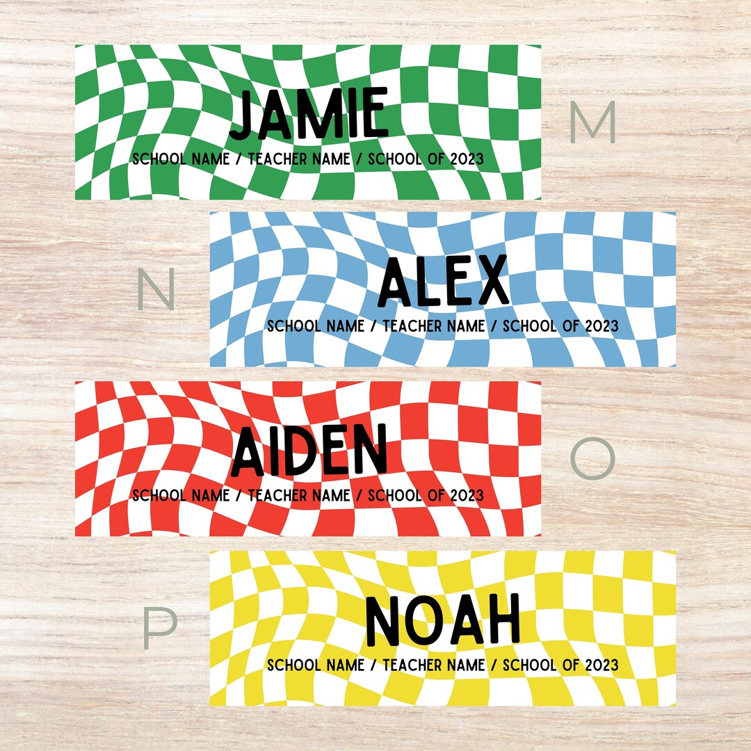 Personalized Student Bookmarks, Class Bookmarks, Printable Bookmarks ...