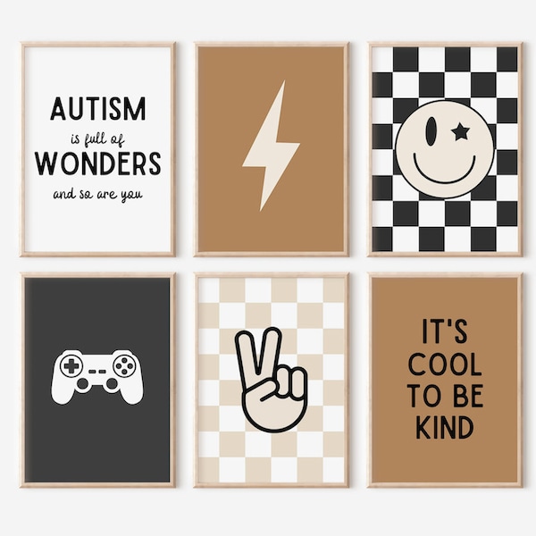 Autism Poster Set - Etsy