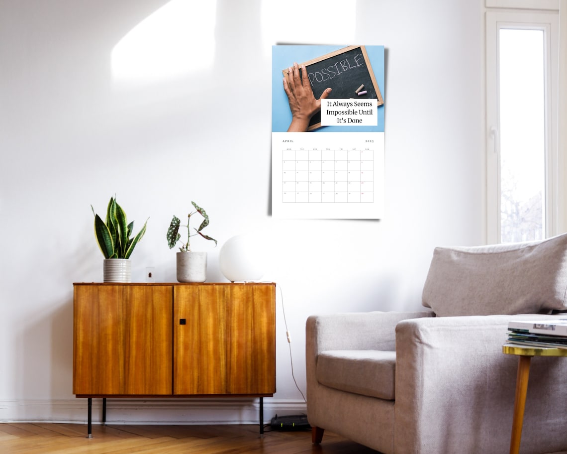 2023 Year of Success Calendar Digital Download Printable - Etsy