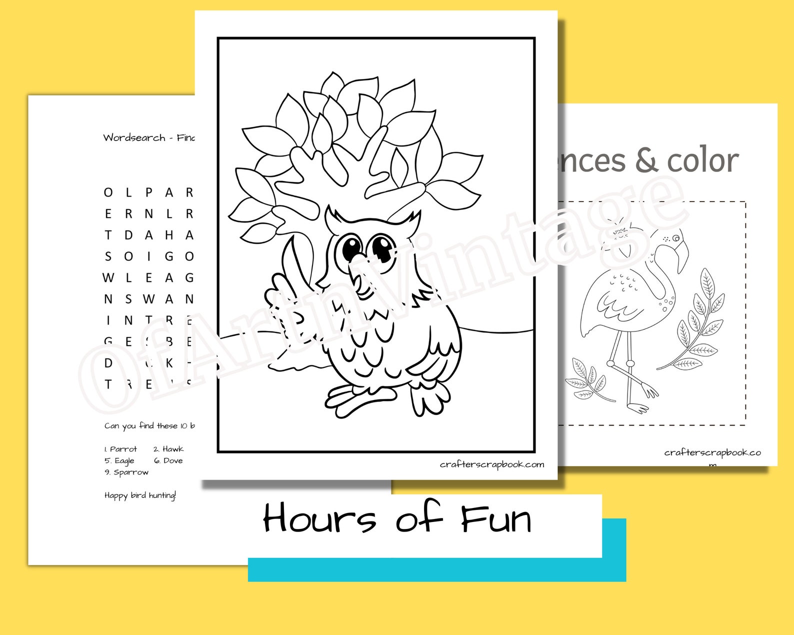 Kids Summer Nature Activity Pages Digital Printable - Etsy