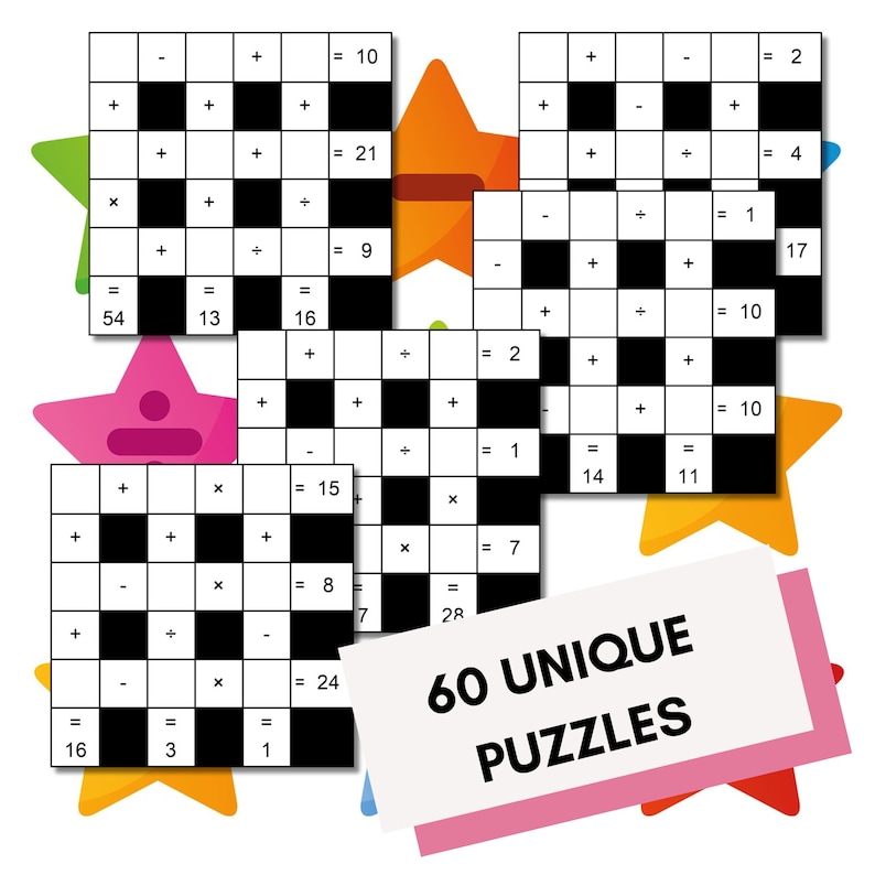 Cross Sum Puzzle Book: Math Brain Training for Kids & Adults (PDF ...
