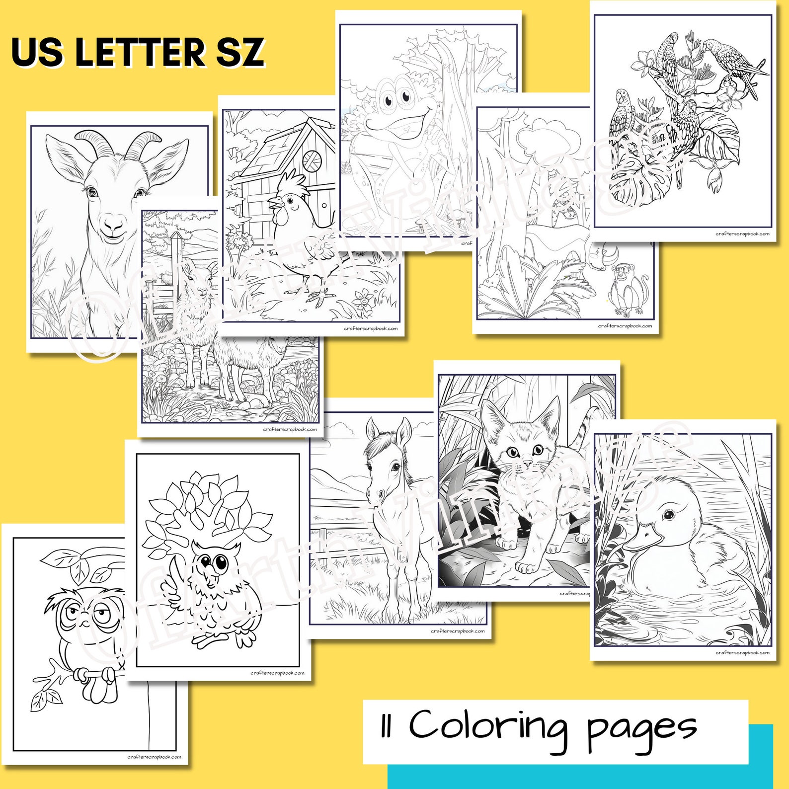 Kids Summer Nature Activity Pages | Printable Coloring, Word Searches ...