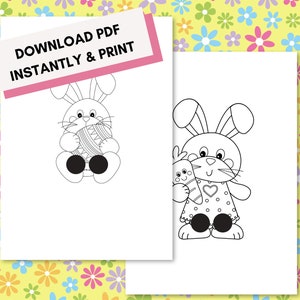 Easter Finger Puppet Craft Kit | DIY Finger Puppets | Instant Download ...