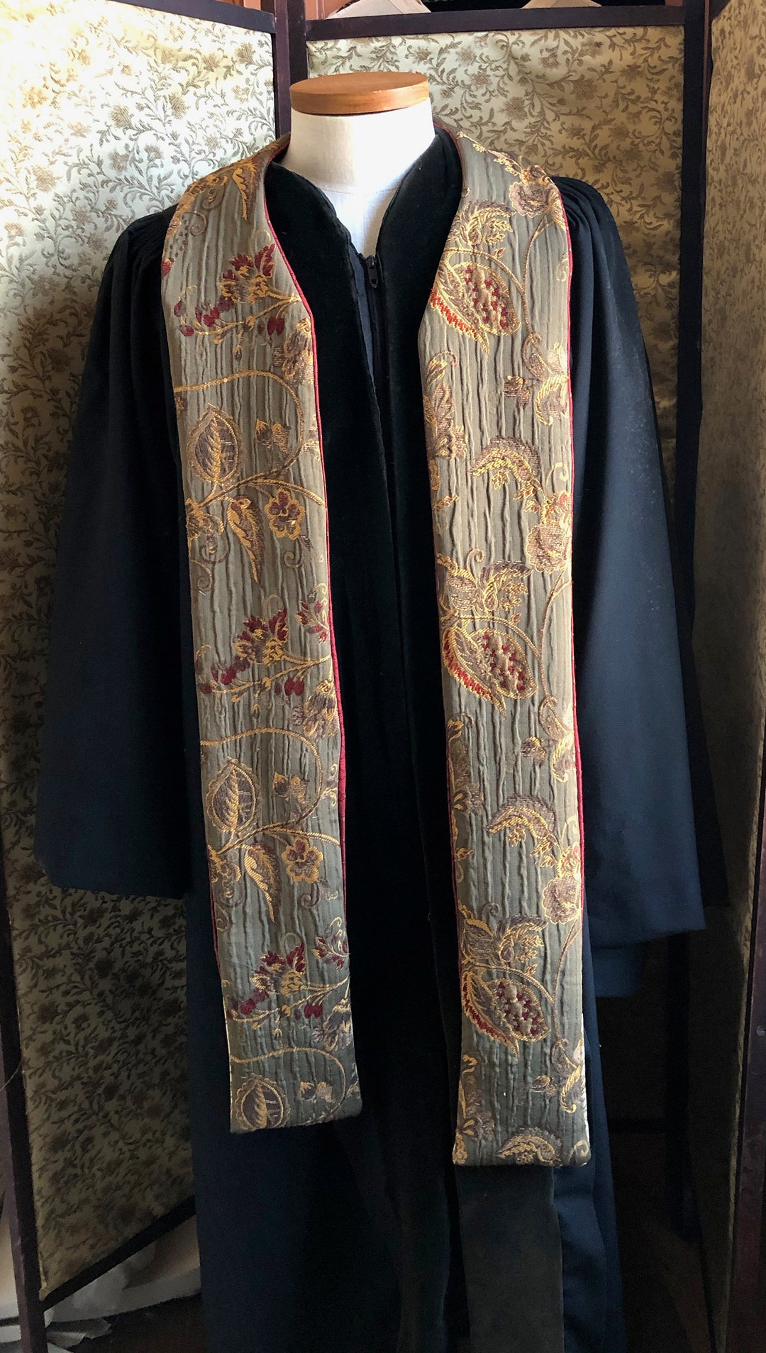 Clergy Stole Made From 100% Upcycled Fabric - Etsy