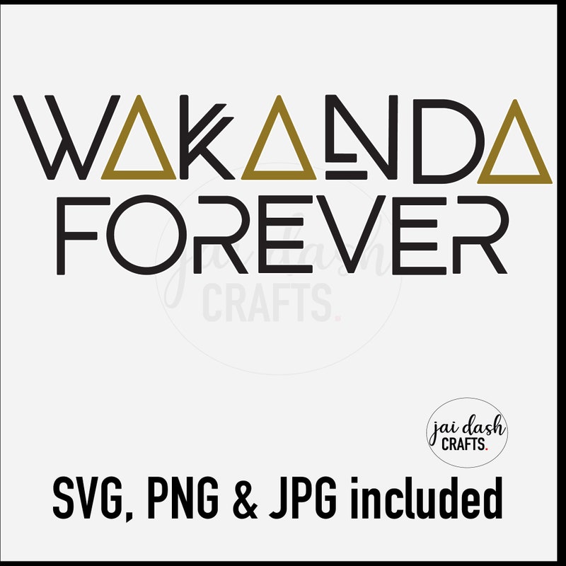 Wakanda Svg - Etsy
