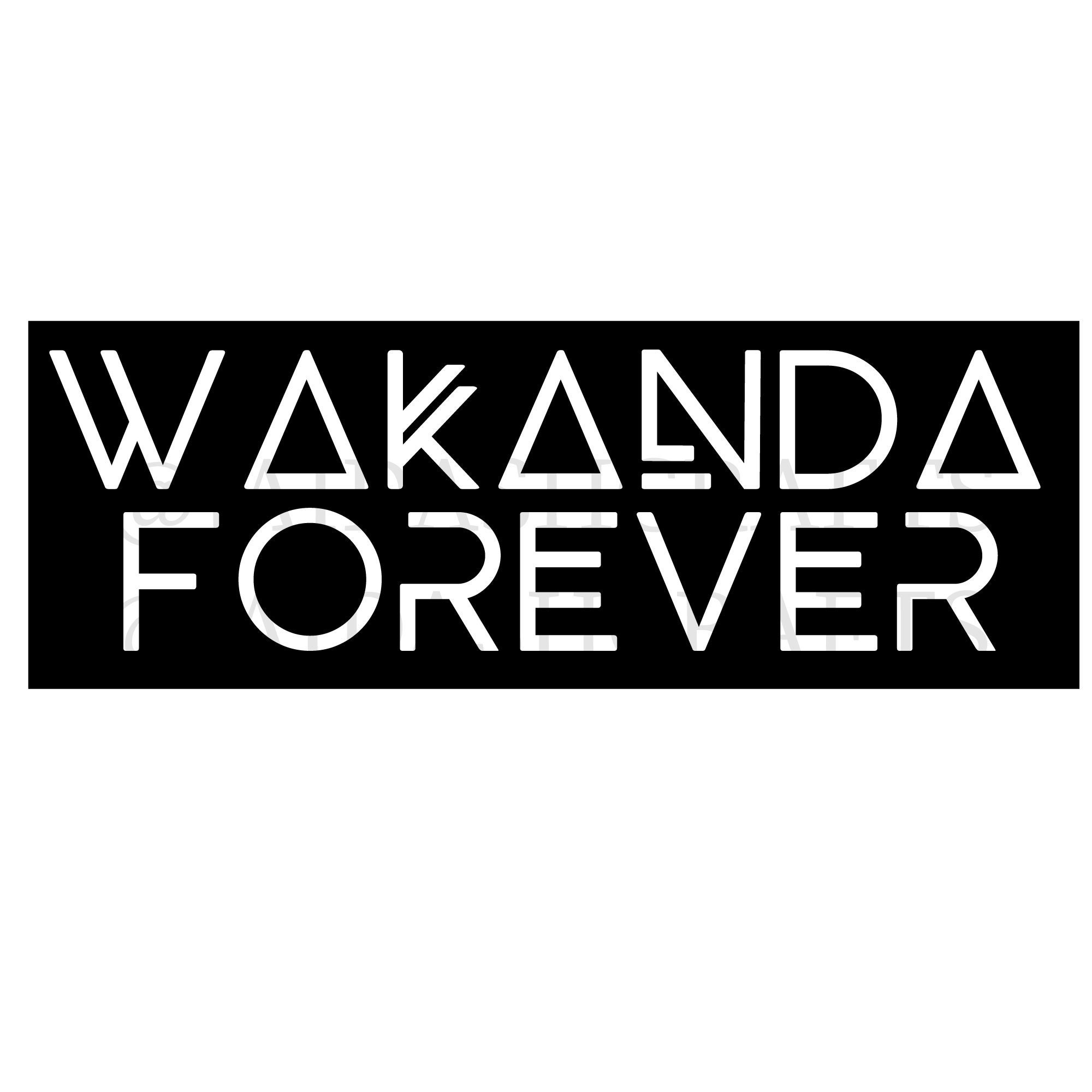 WAKANDA FOREVER Svg Png Jpeg Cutting File - Etsy Australia