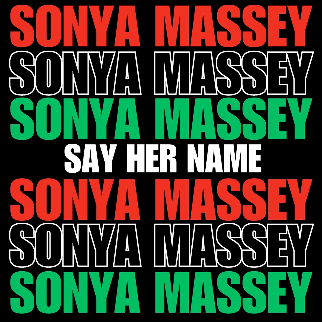 Sonya Massey Say Her Name JPG, PNG - Etsy
