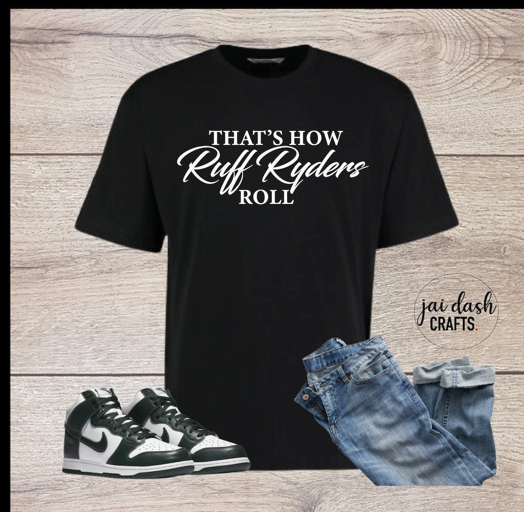 DMX T Shirt , Thats How RUFF RYDERS Roll - Etsy