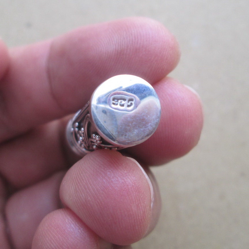 Bali Silver Prayer Box Pendant, Handmade Sterling Silver Tube, Silver ...